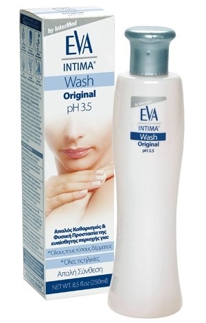 INTERMED Eva Intima Wash Original pH3.5 250ml - PharmaDirect.gr