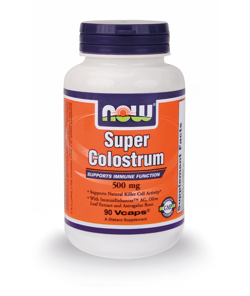 NOW SUPER COLOSTRUM 500mg 90VCaps. - PharmaDirect.gr