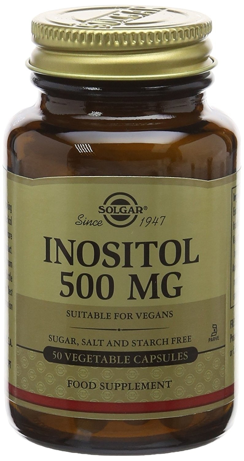 SOLGAR Inositol 500mg 50 veg.caps - PharmaDirect.gr