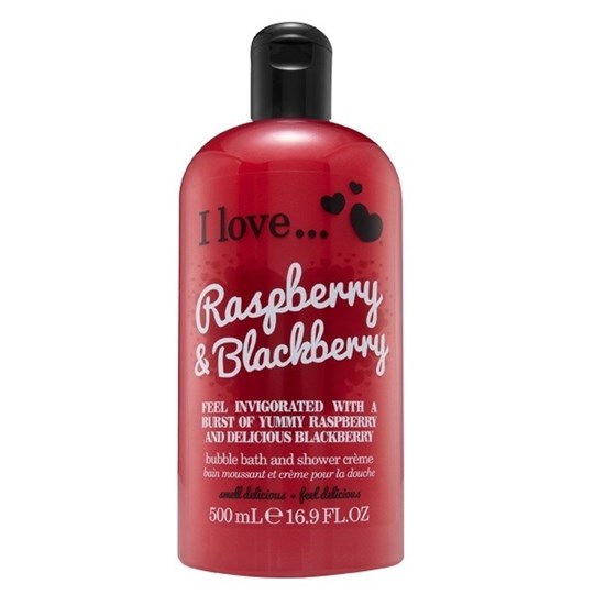 I love bubble bath Raspberry & Blackberry 500ml - PharmaDirect.gr