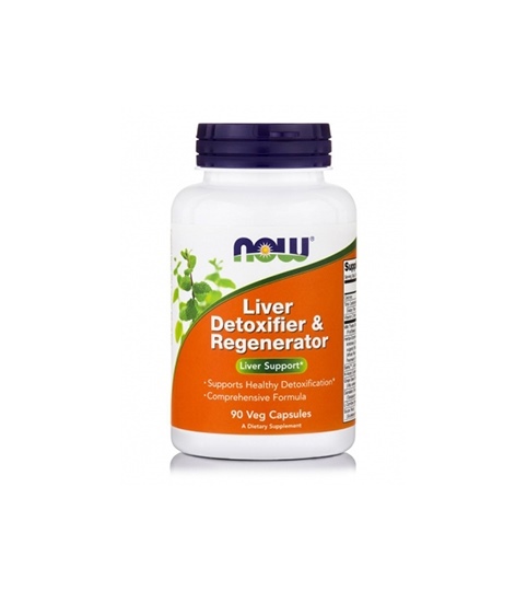 NOW Liver Detoxifier & Regenerator 90 Capsules - PharmaDirect.gr