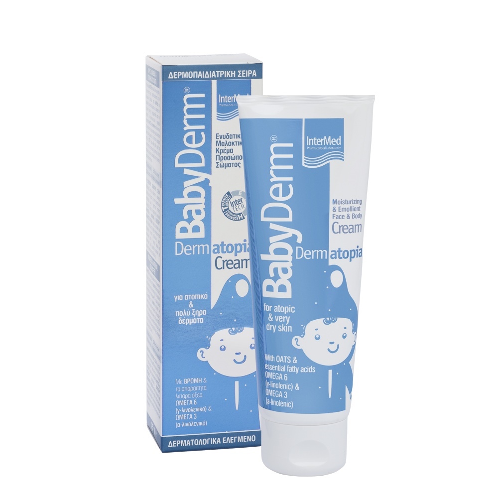 INTERMED Babyderm Dermatopia Cream 125ml - PharmaDirect.gr