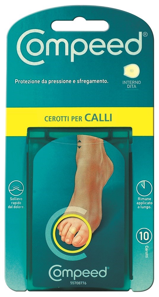 COMPEED CORN BETWEEN TOES επιθέματα για ΚΑΛΟΥΣ ανάμεσα στα ΔΑΧΤΥΛΑ των ΠΟΔΙΩΝ 10TEM ...