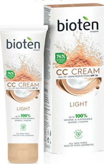 ΒΙΟΤΕΝ, MOISTURIZING CC CREAM LIGHT 50ml - PharmaDirect.gr